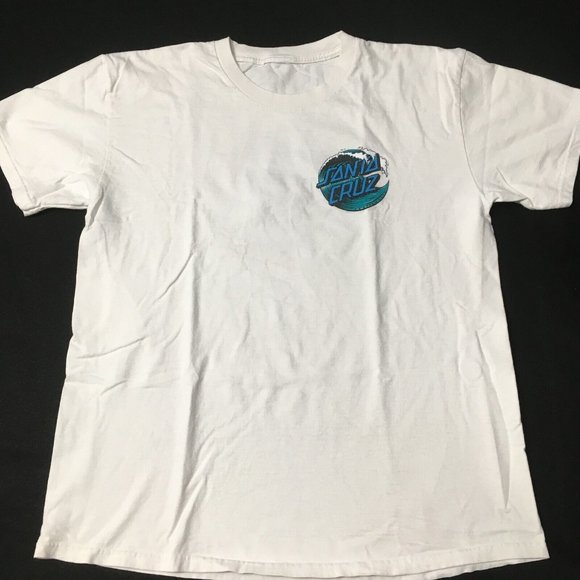 Santa Cruz Personalize | Shirts | New Santa Cruz Mens Ocean Blue Logo ...